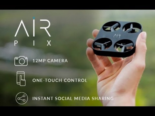 AirPix Camera Drone, Alabaster